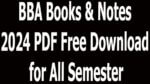 BBA Books & Notes PDF Free Download for All Semester