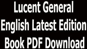 Lucent Book in English PDF Download Archives - SscLatestNews.com