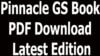 Pinnacle GS Book PDF Download Latest Edition