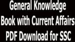 General Knowledge Book with Current Affairs PDF Download for SSC